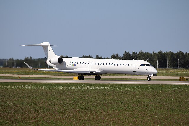 Cityjet Mitsubishi CRJ-900LR exits fleet - IrishAero - Irish Aviation ...